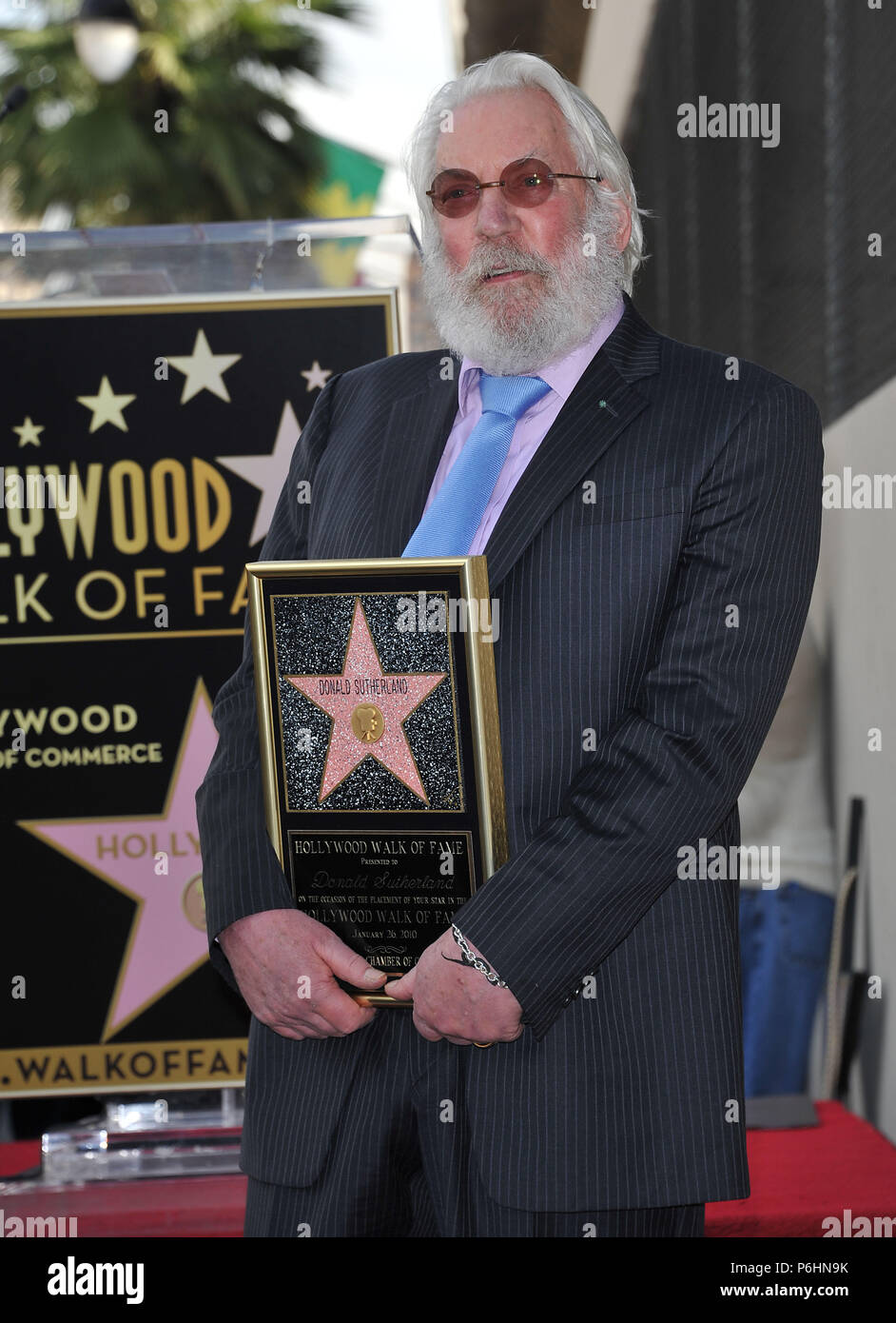 Donald Sutherland Walk Of Fame Ceremony, a Donald Sutherland, Star ...