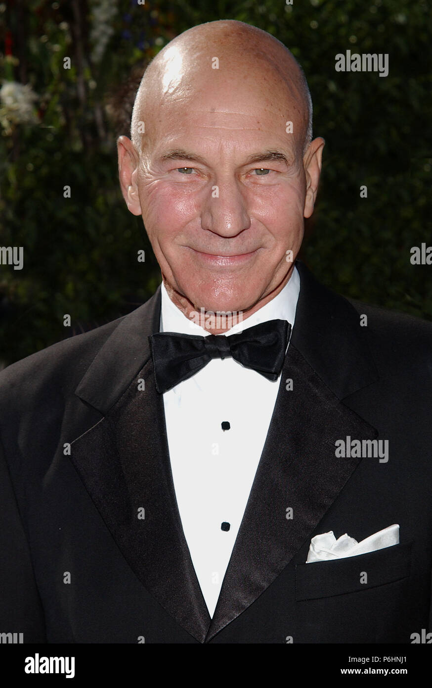 Patrick Stewart at the 56th Emmy Awards at the Shrine Auditorium in Los ...