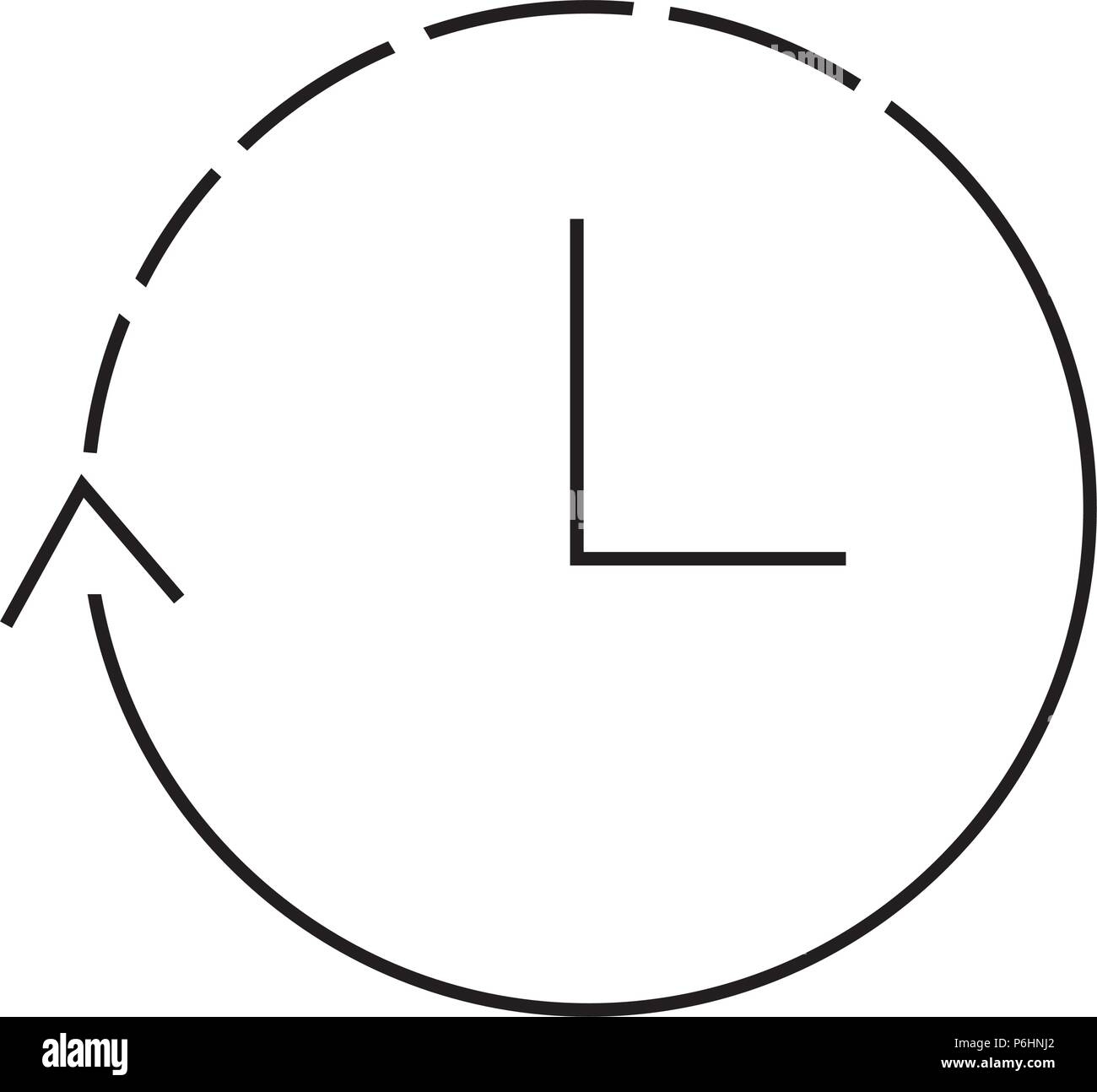 Abstract clock object Stock Vector Image & Art - Alamy