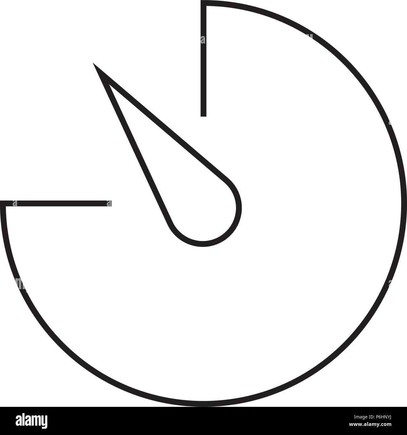 Abstract clock object Stock Vector Image & Art - Alamy