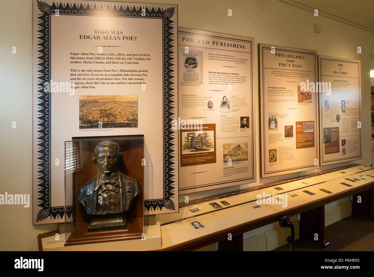 Edgar allan poe house museum hi-res stock photography and images - Alamy