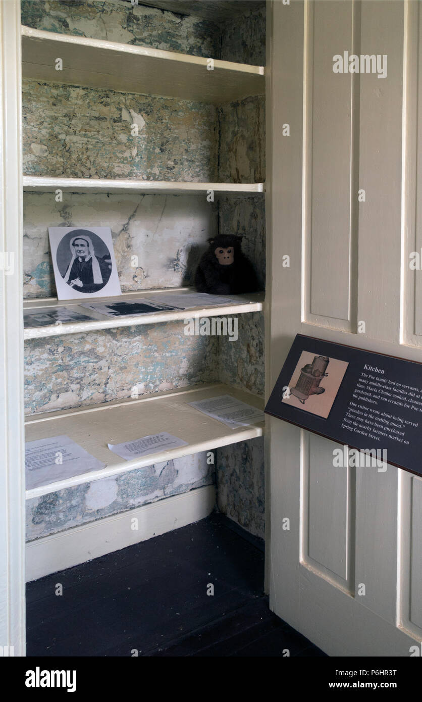 Edgar Allan Poe National Historic Site Philadelphia PA Stock Photo - Alamy