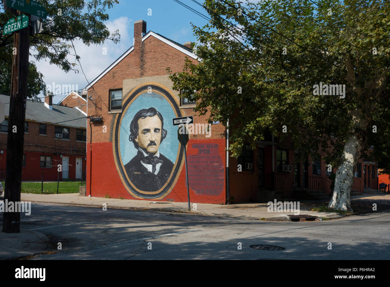Edgar allan poe house museum hi-res stock photography and images - Alamy