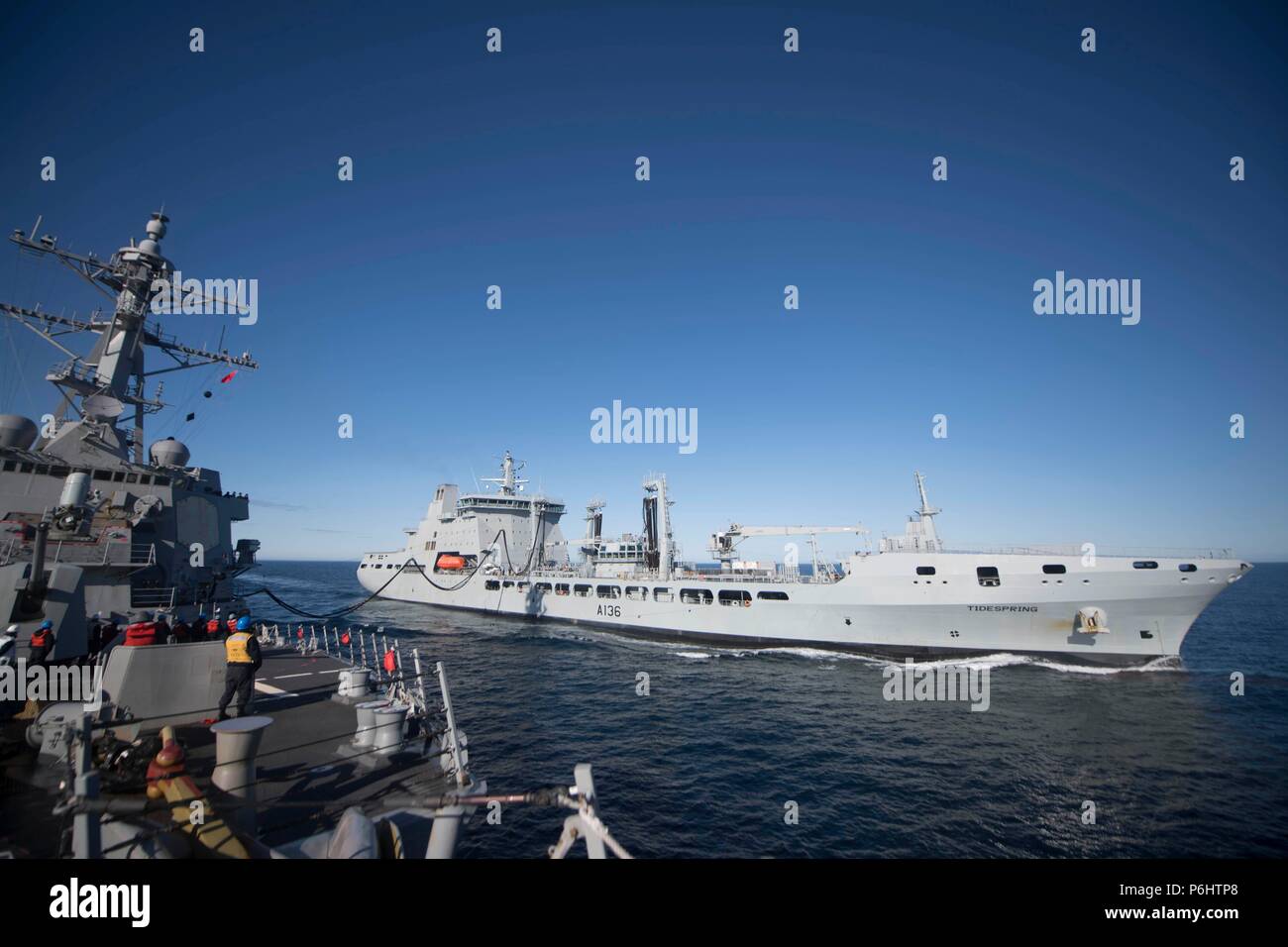 180628-N-EV253-117 NORWEGIAN SEA (June 28, 2018) The guided-missile ...