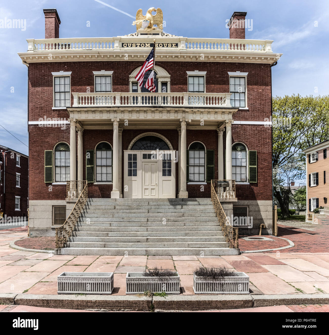Salem custom house hi-res stock photography and images - Alamy