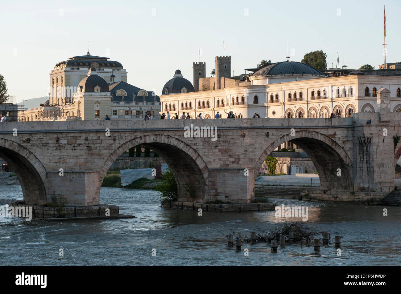 Skopje, Republic of Macedonia Stock Photo - Alamy