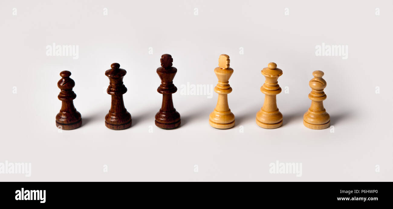 Number of chess pieces macro Stock Photo - Alamy