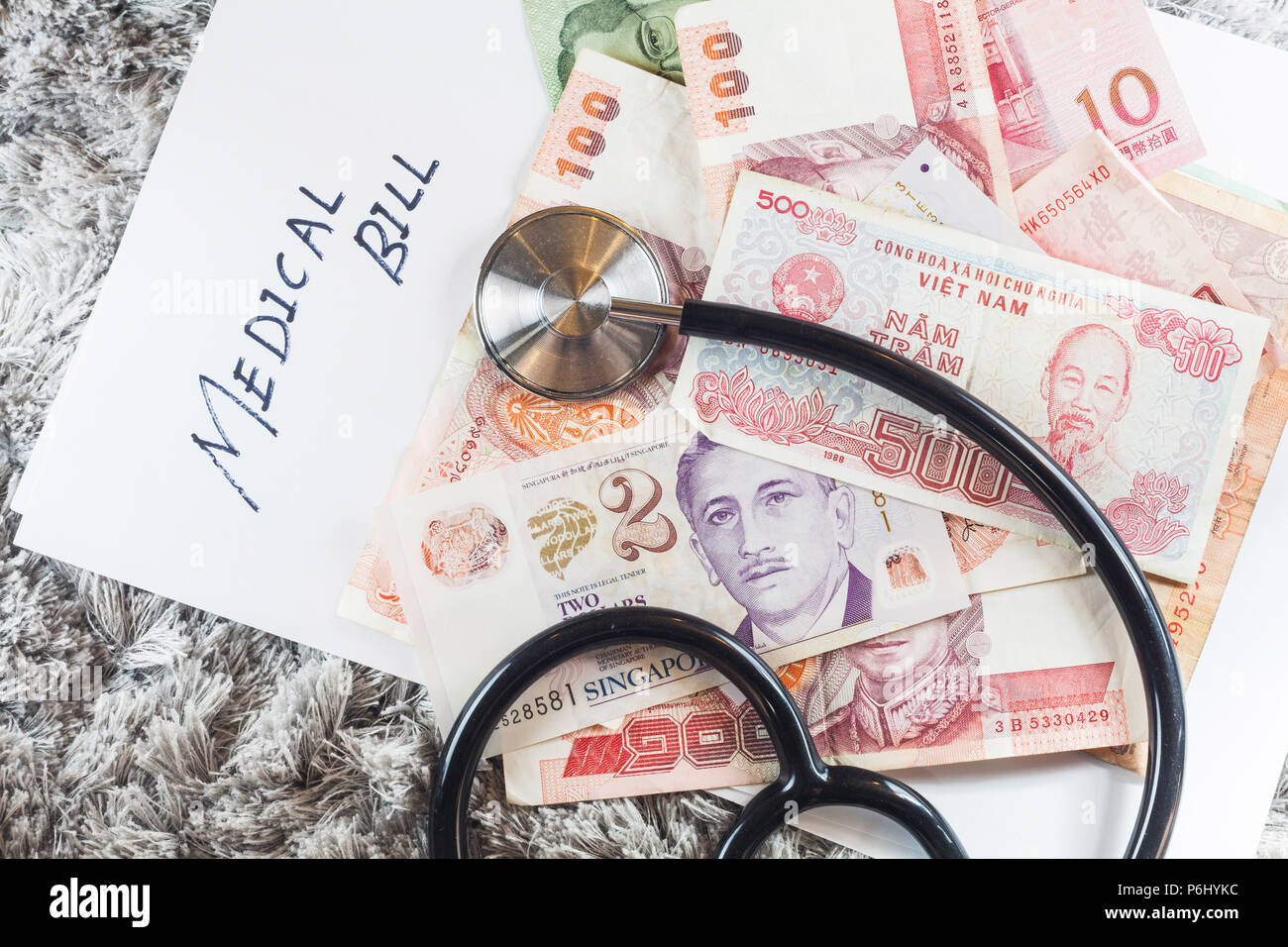 Hospital billing statement hi-res stock photography and images - Alamy