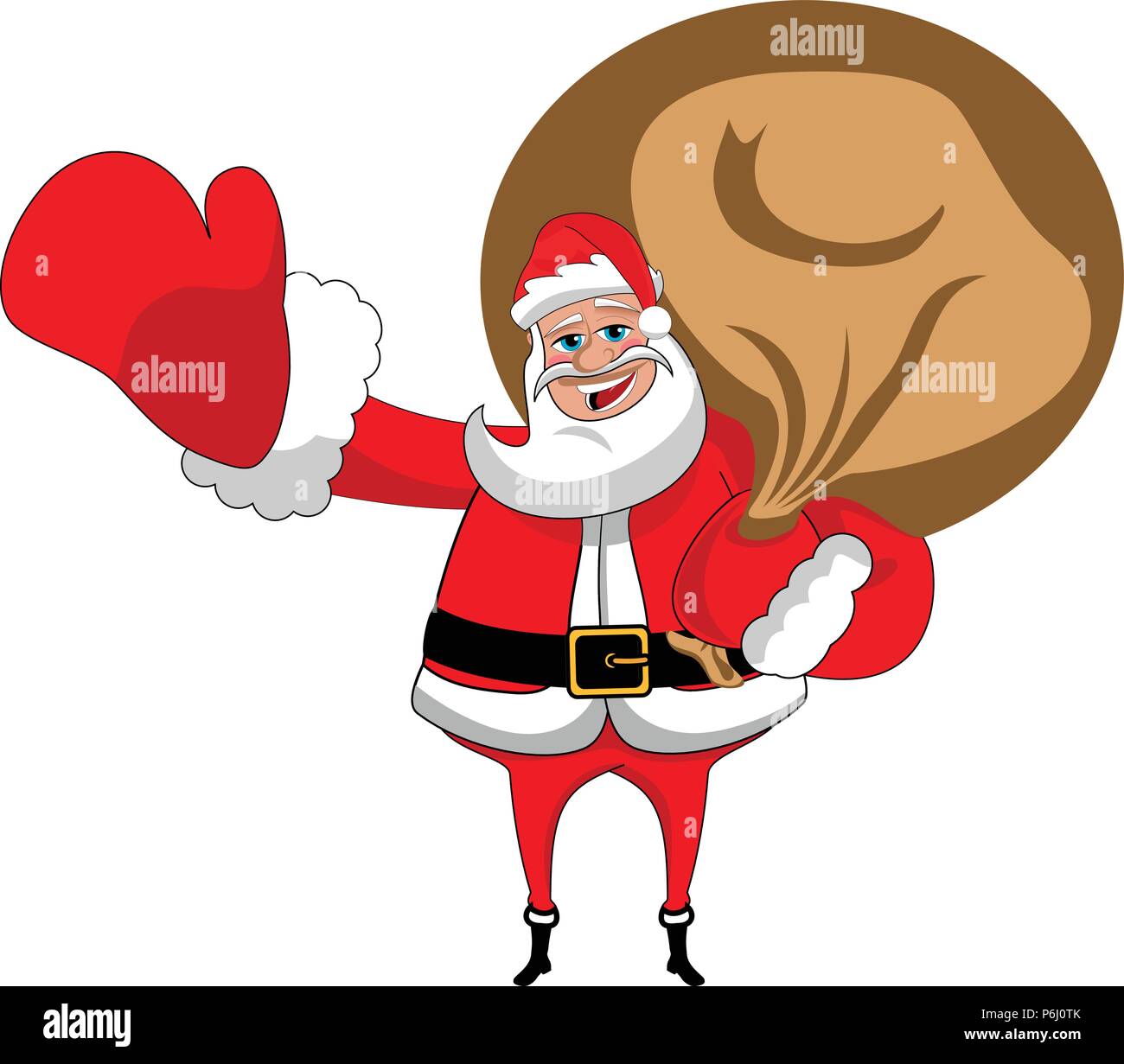 Delivering presents Stock Vector Images - Alamy