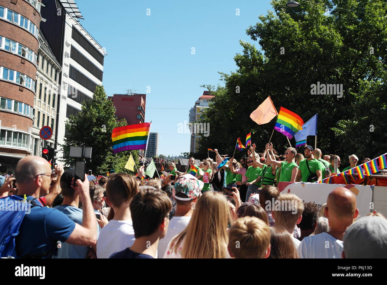 Pride celebration in Oslo, Norway Stock Photo - Alamy