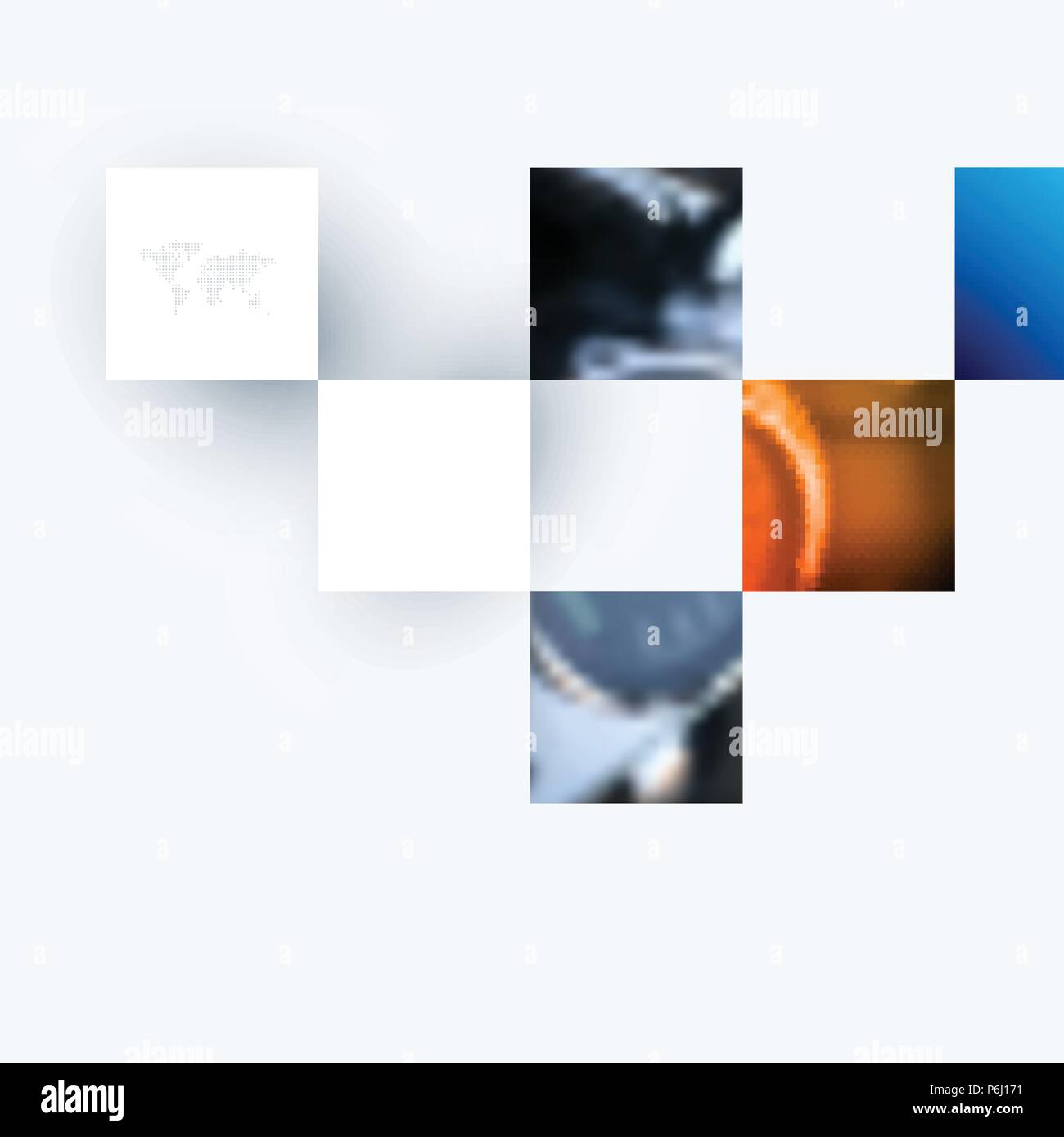 Abstract design of colourful vector elements for modern background with ...