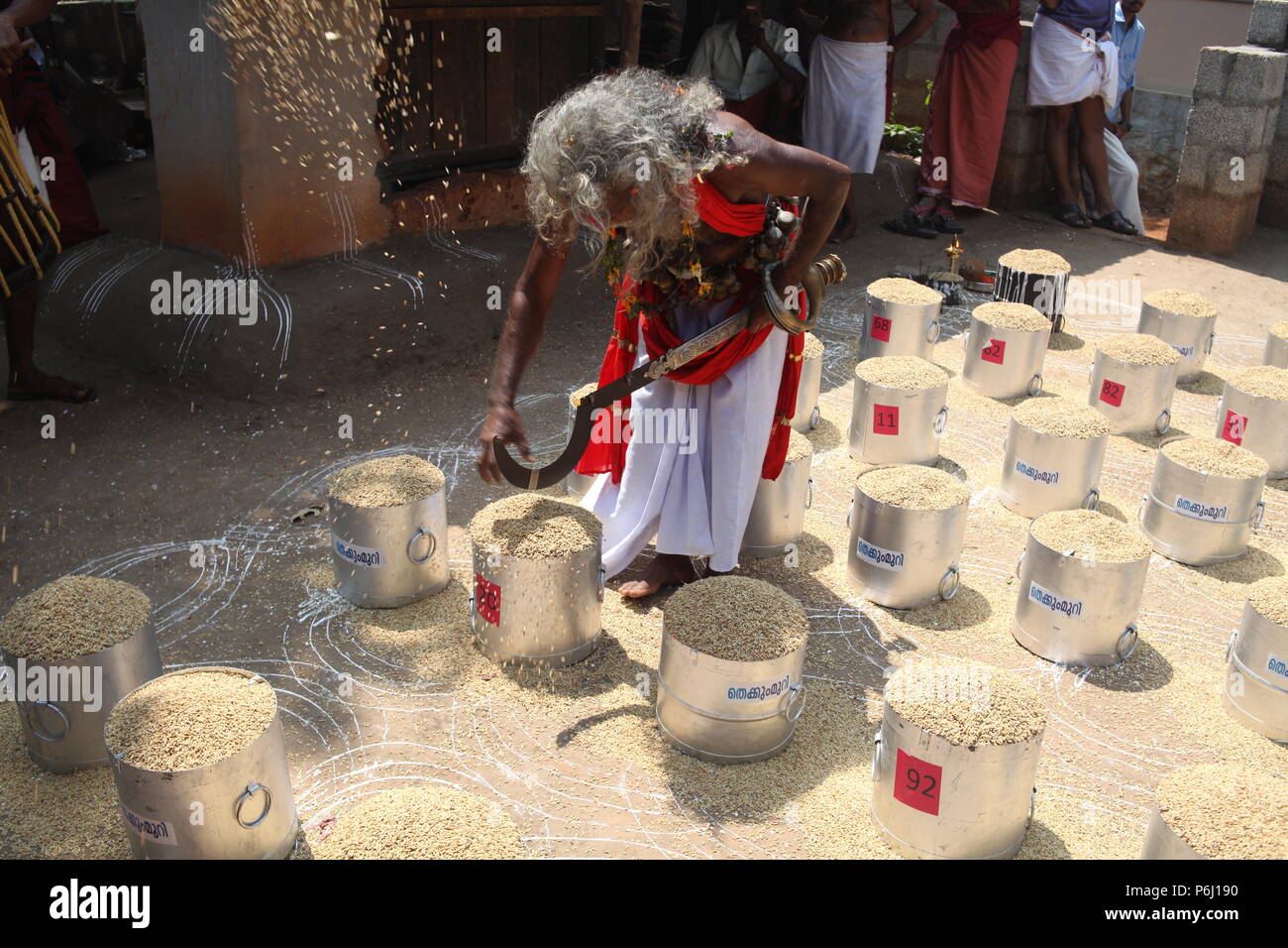 para eduppu is a custom popular in kerala bhagavathi temples ...