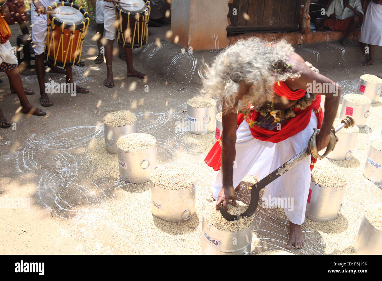 para eduppu is a custom popular in kerala bhagavathi temples ...