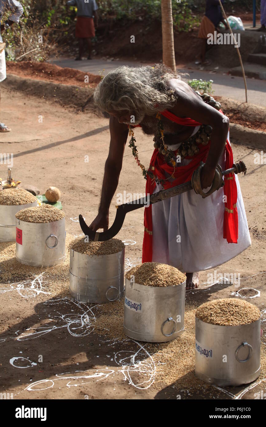 para eduppu is a custom popular in kerala bhagavathi temples ...