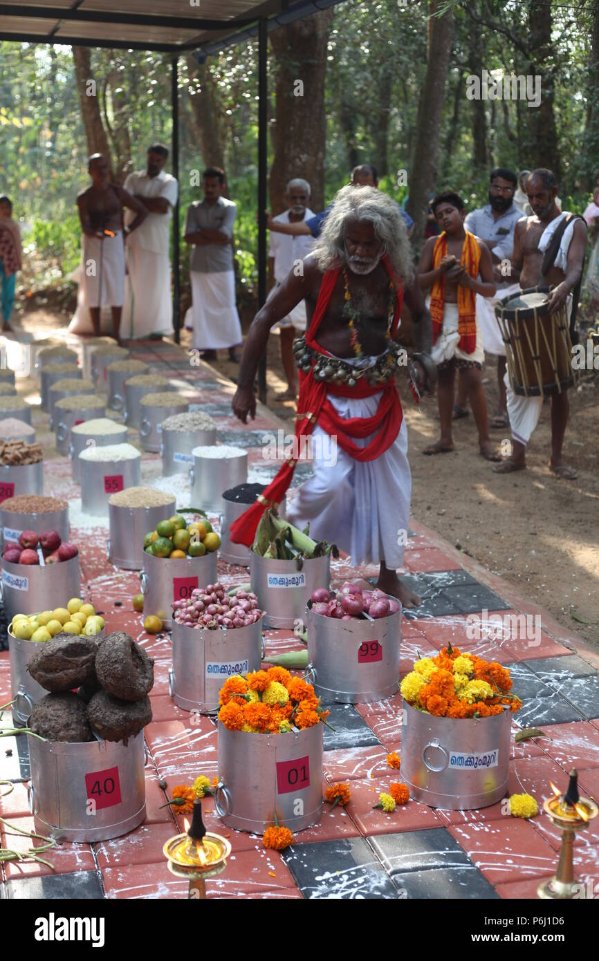 para eduppu is a custom popular in kerala bhagavathi temples ...