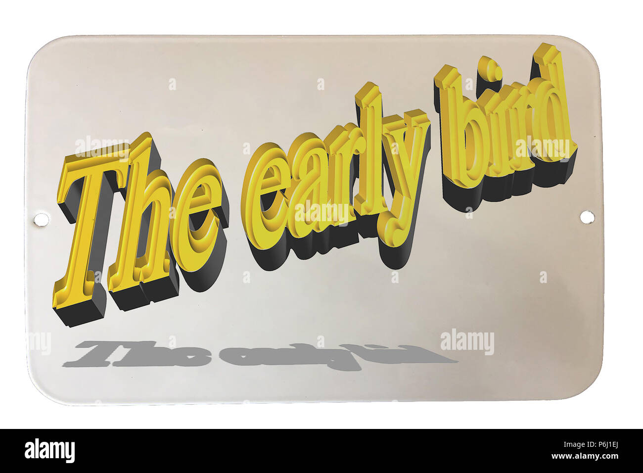 Rusty name plate hi-res stock photography and images - Alamy