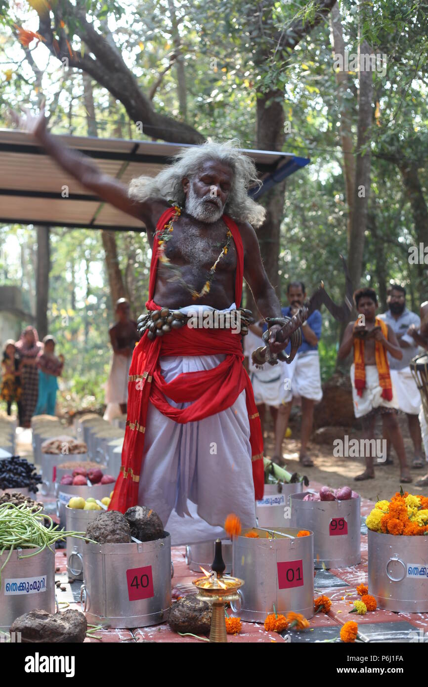 para eduppu is a custom popular in kerala bhagavathi temples ...