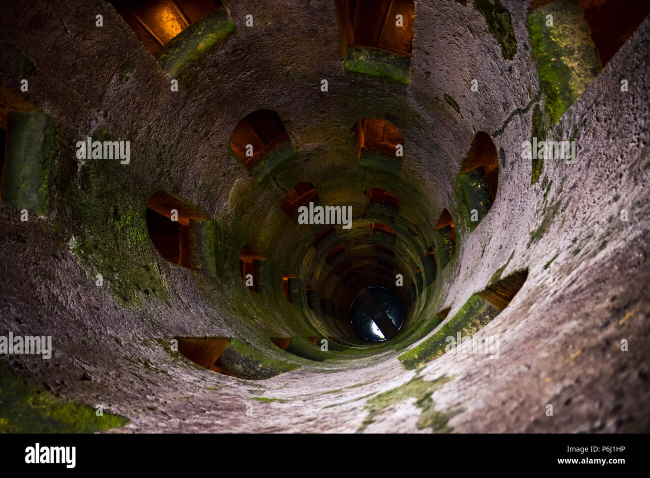 St. Patrick's well, Orvieto, Italy. Historic well. Great engineering ...