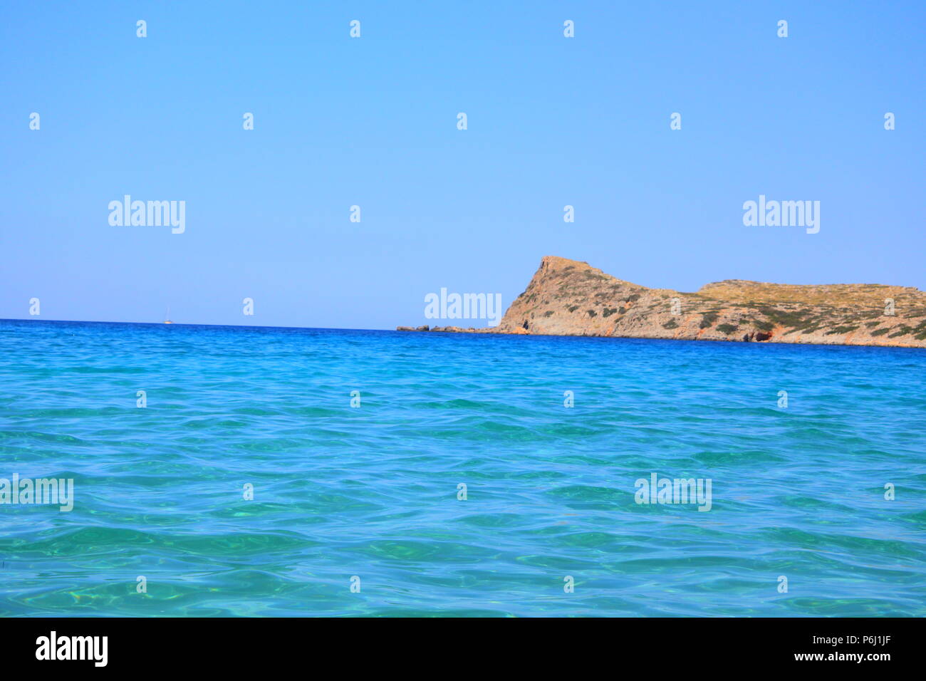 Elounda Bay, Crete Stock Photo - Alamy