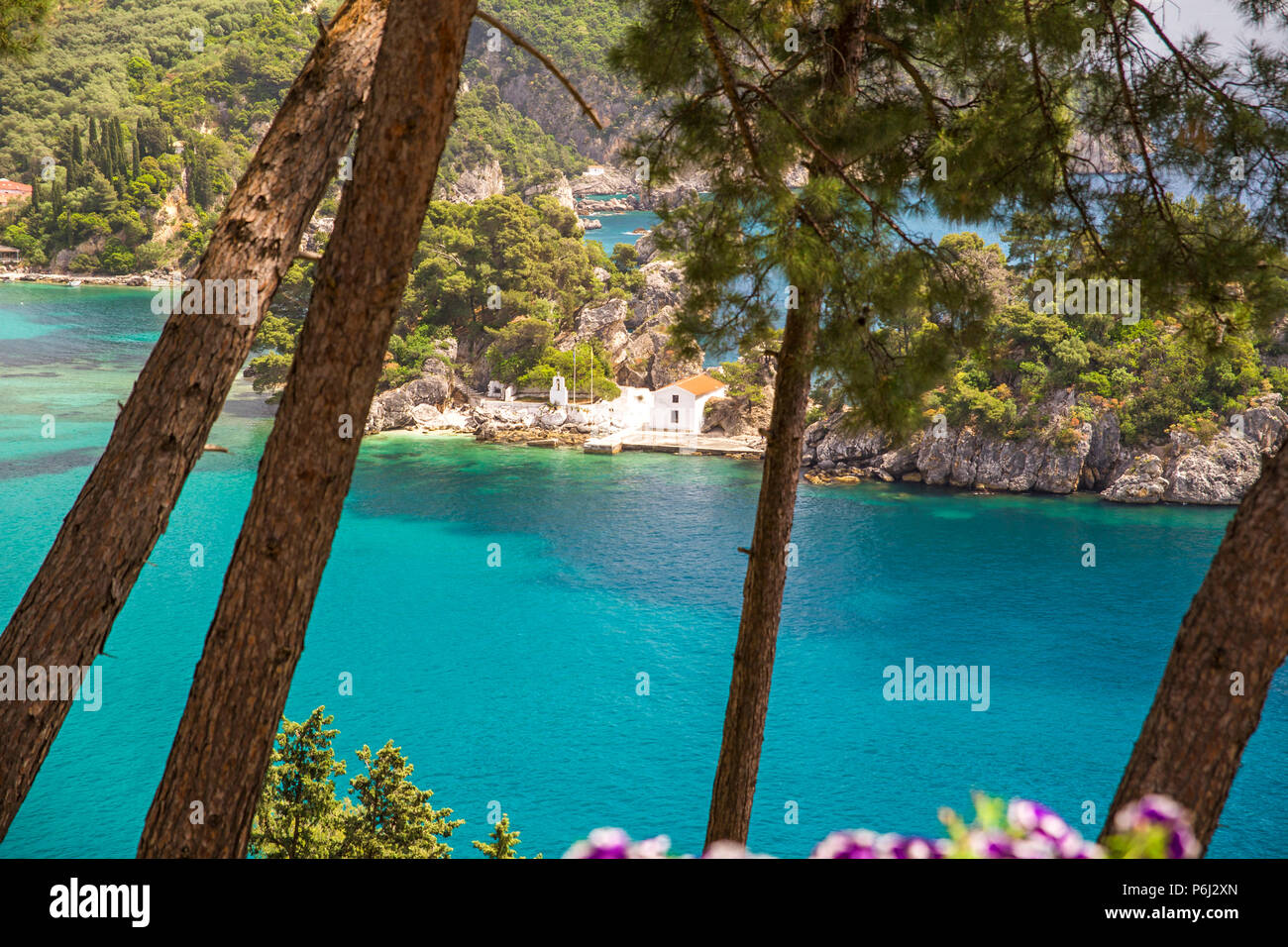 Parga corfu hi-res stock photography and images - Alamy