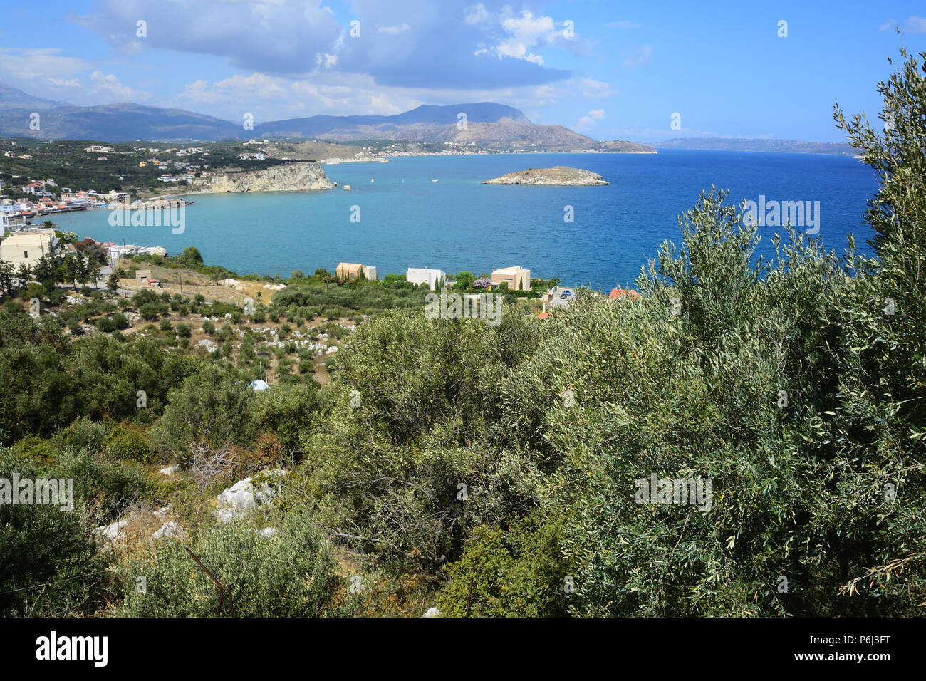 Almyrida bay, Crete, Greece, Europe Stock Photo - Alamy