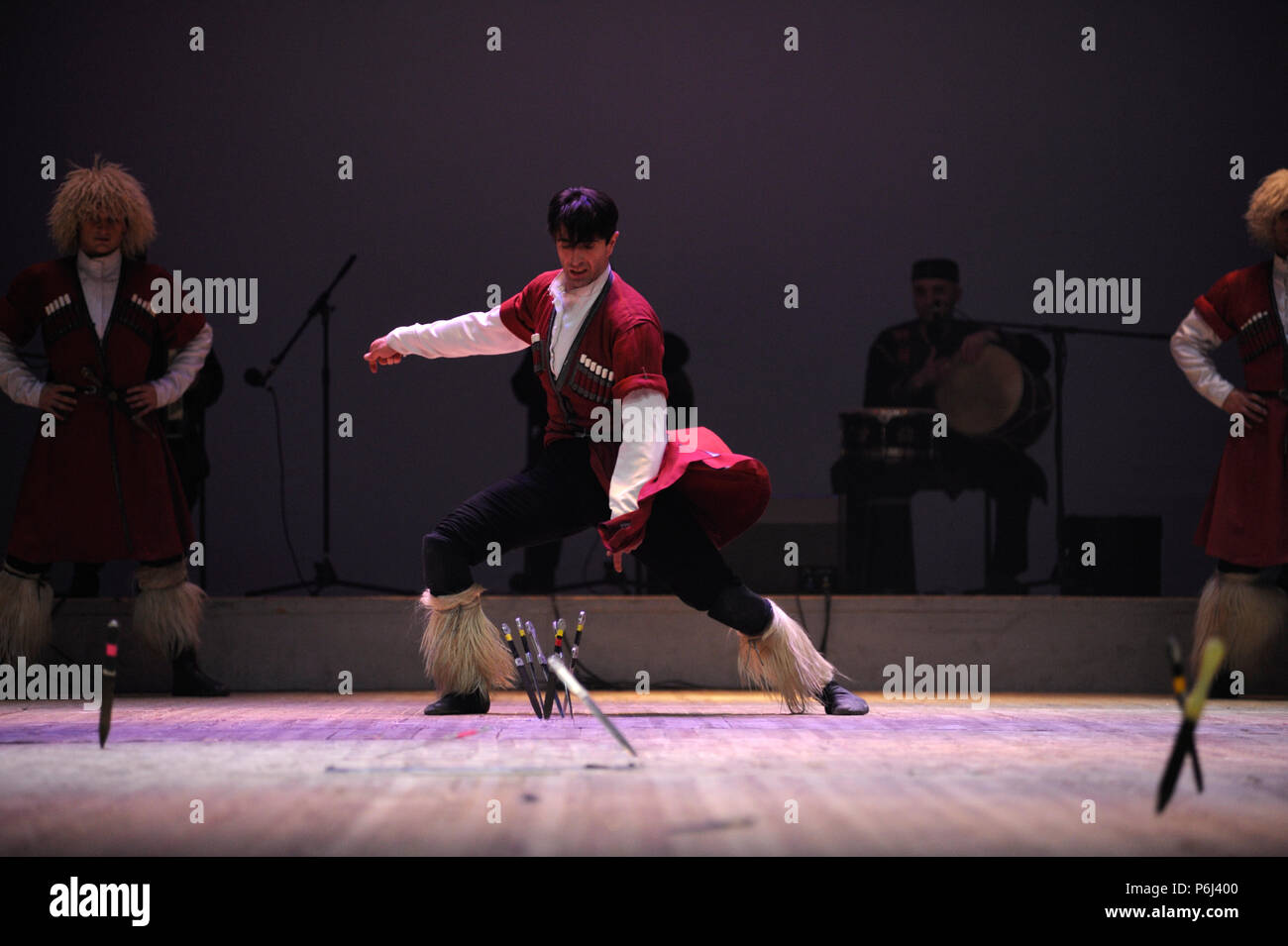 Georgian national costume hi-res stock photography and images - Alamy