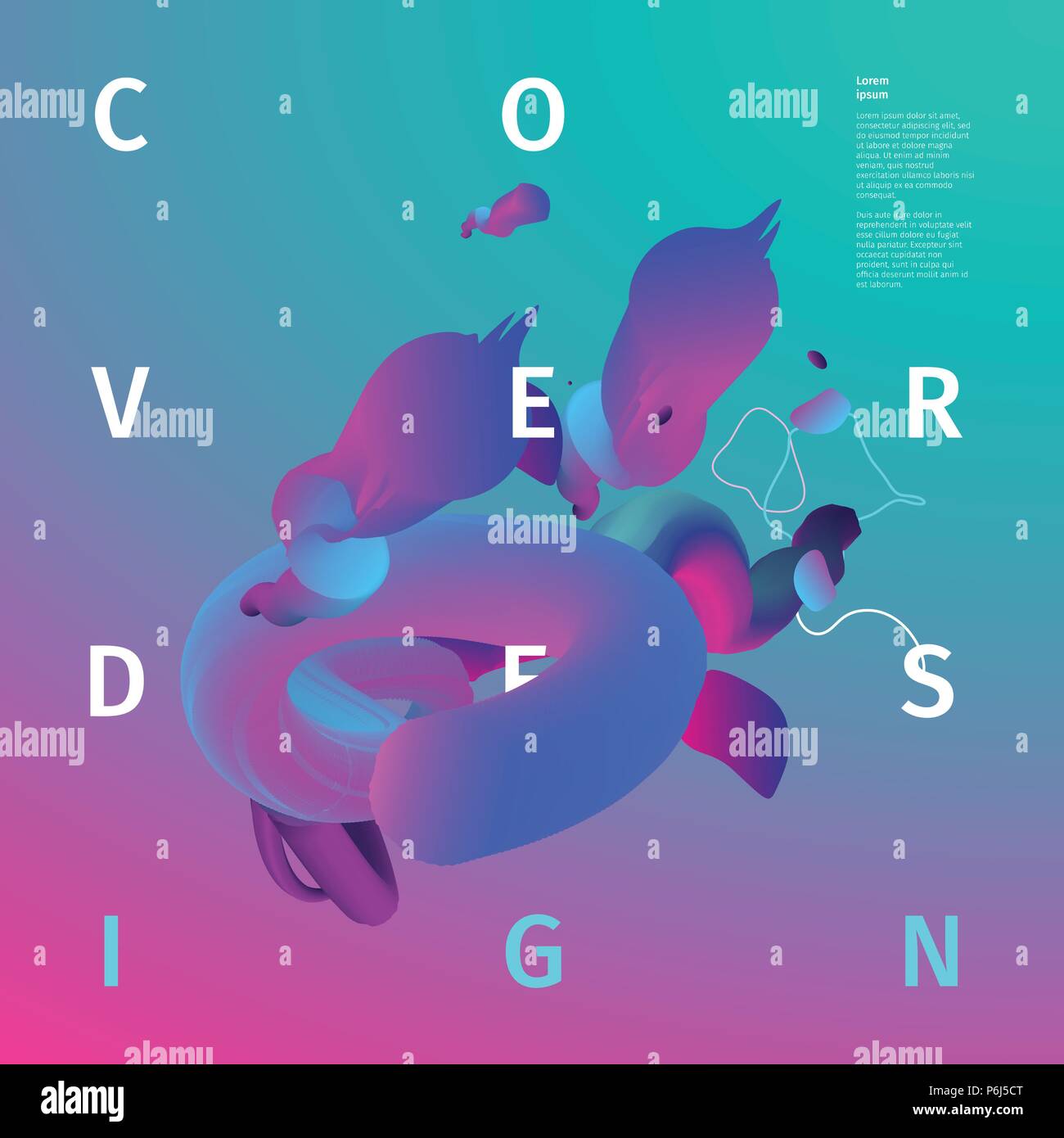 Shape style pattern design Stock Vector Images - Alamy