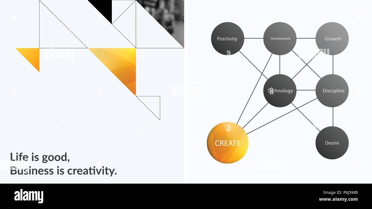 Abstract design of colourful vector elements for modern background with ...