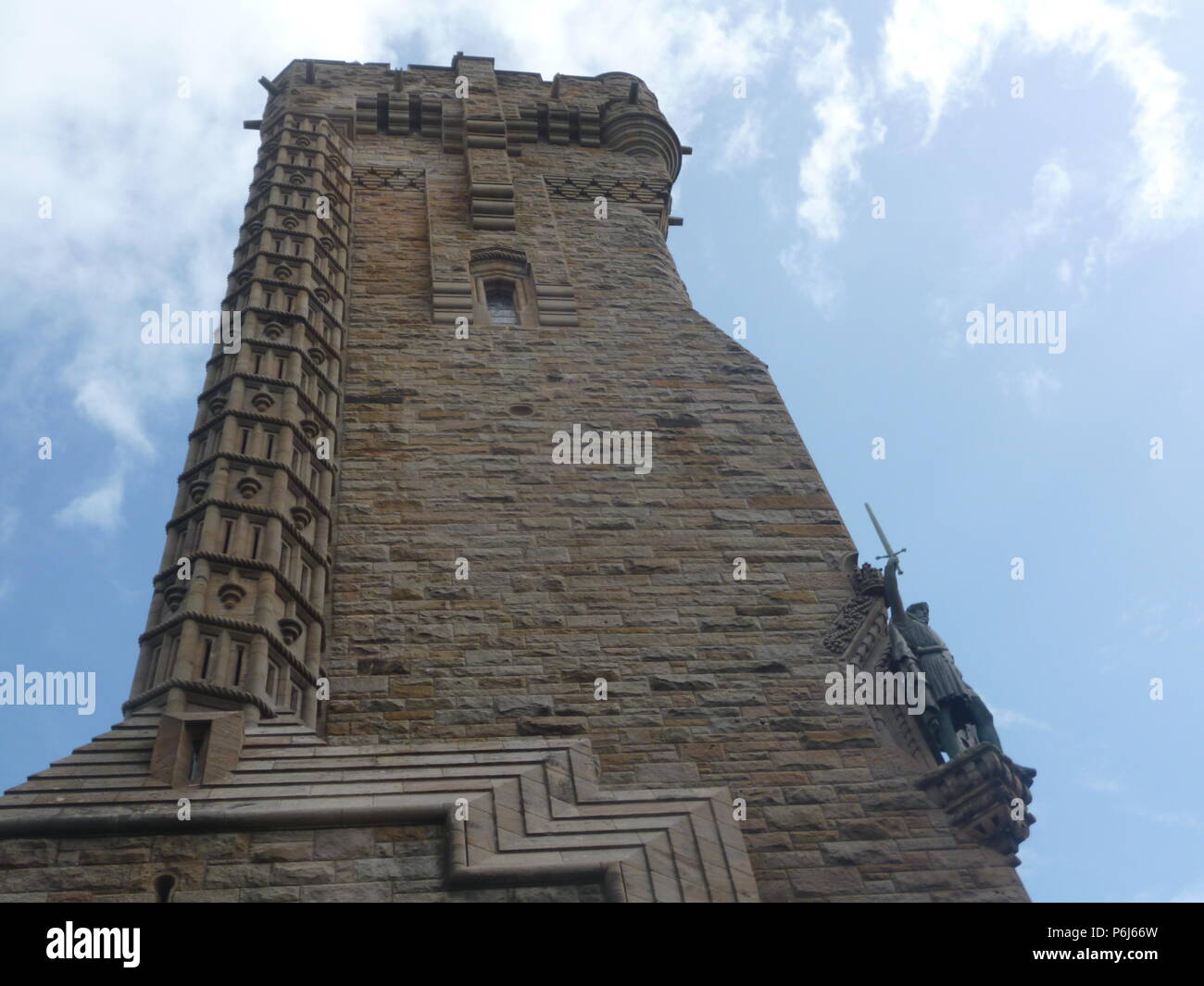The National Wallace Monument Tower Stock Photo - Alamy