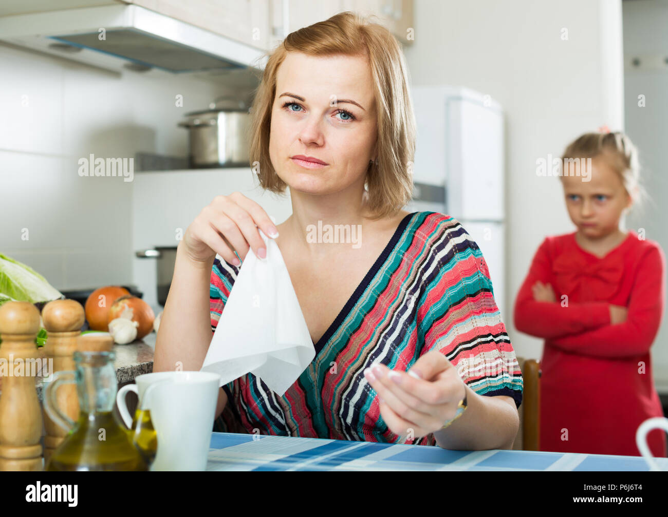 Frustrated mom hi-res stock photography and images - Alamy