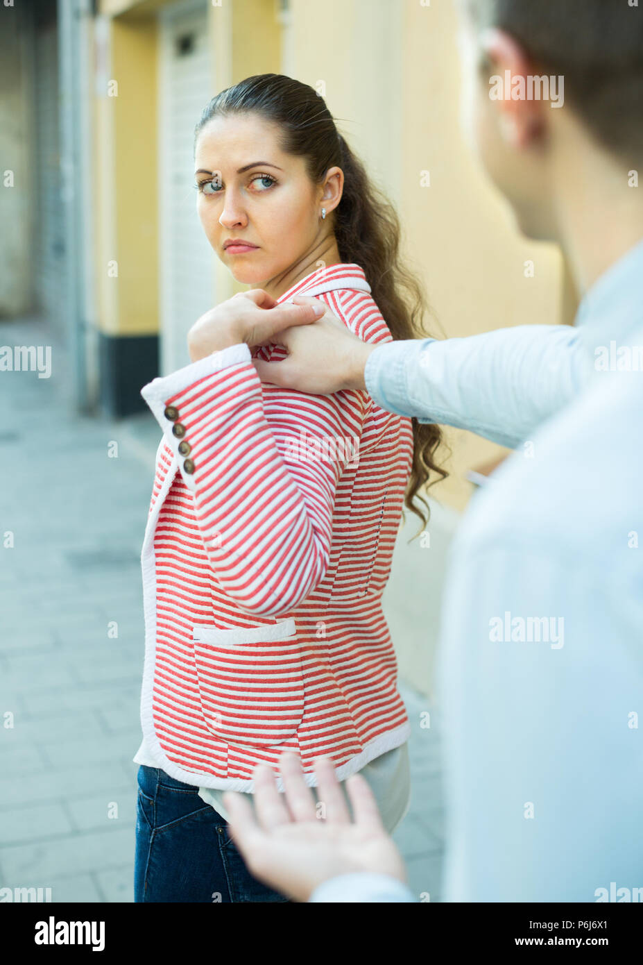 Quarrel reaction hi-res stock photography and images - Alamy