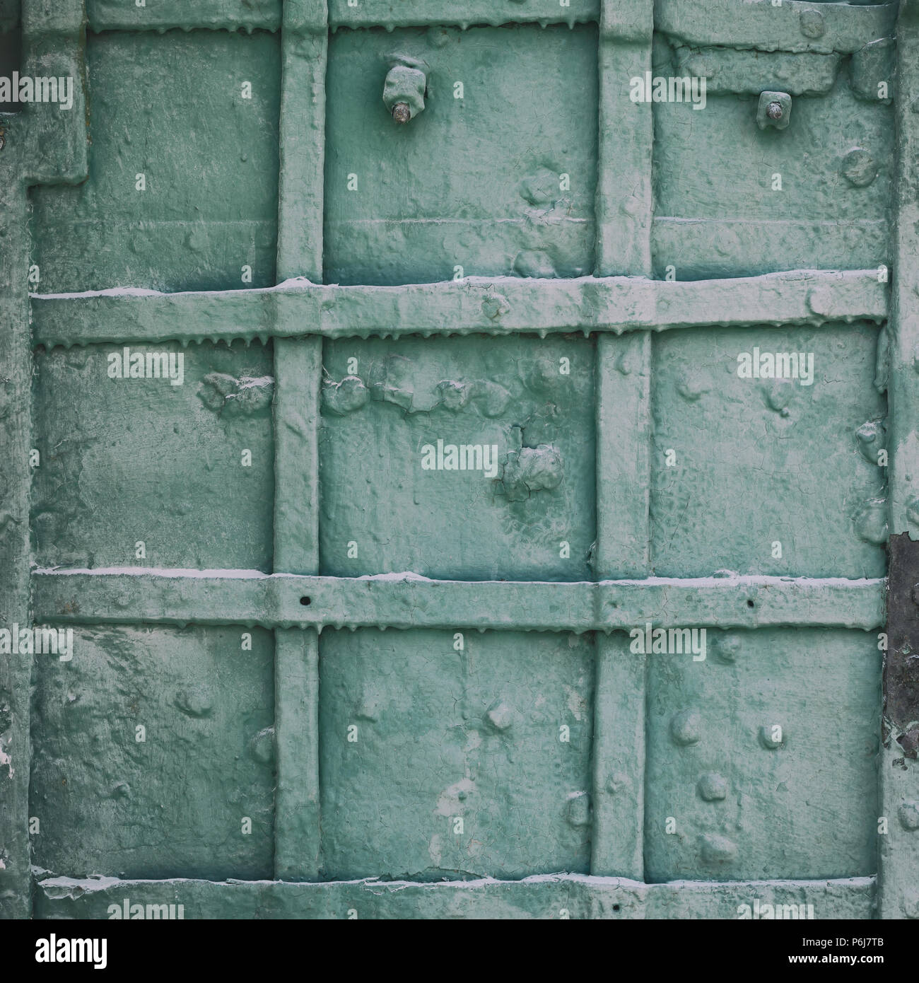Metal door texture hi-res stock photography and images - Alamy