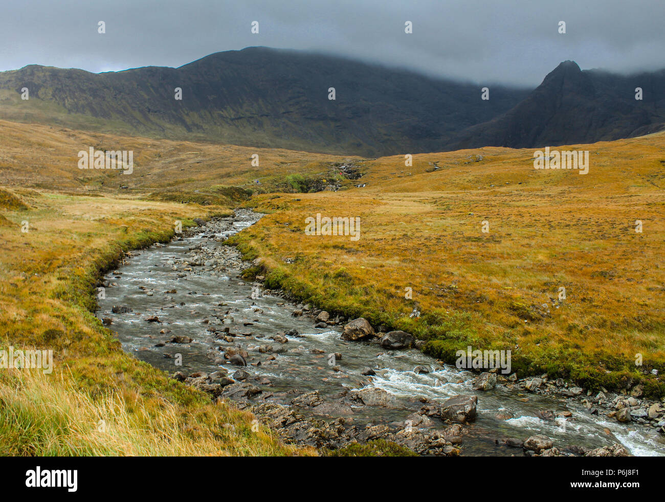 Photo of stream and mountains at the Fairy Pools, Isle of Skye ...