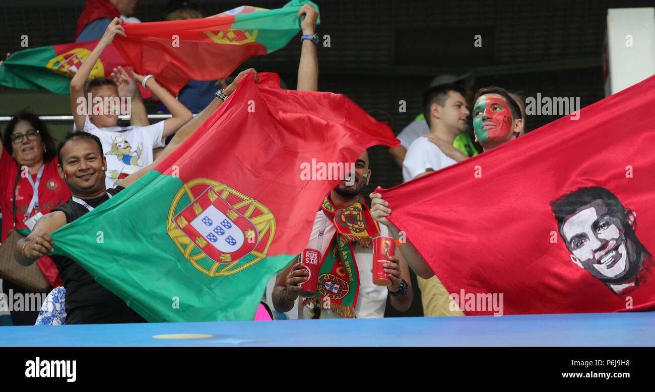 Sochi, Russia. 30th June, 2018. Fußball: Football World Cup, Uruguay vs ...