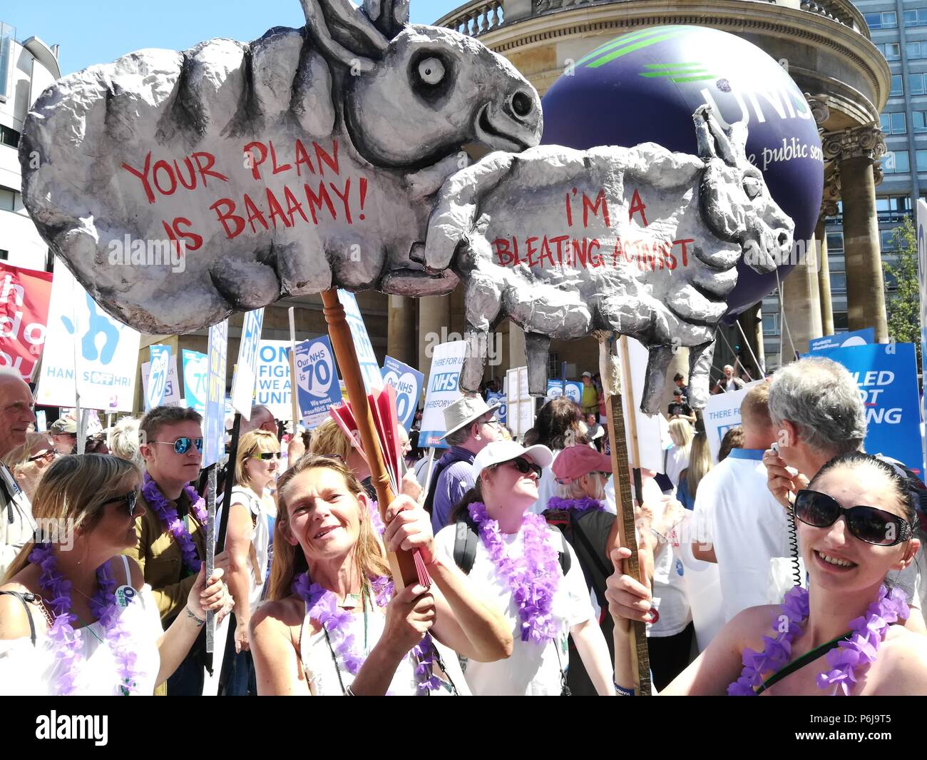 Balloons of the nhs hi-res stock photography and images - Alamy