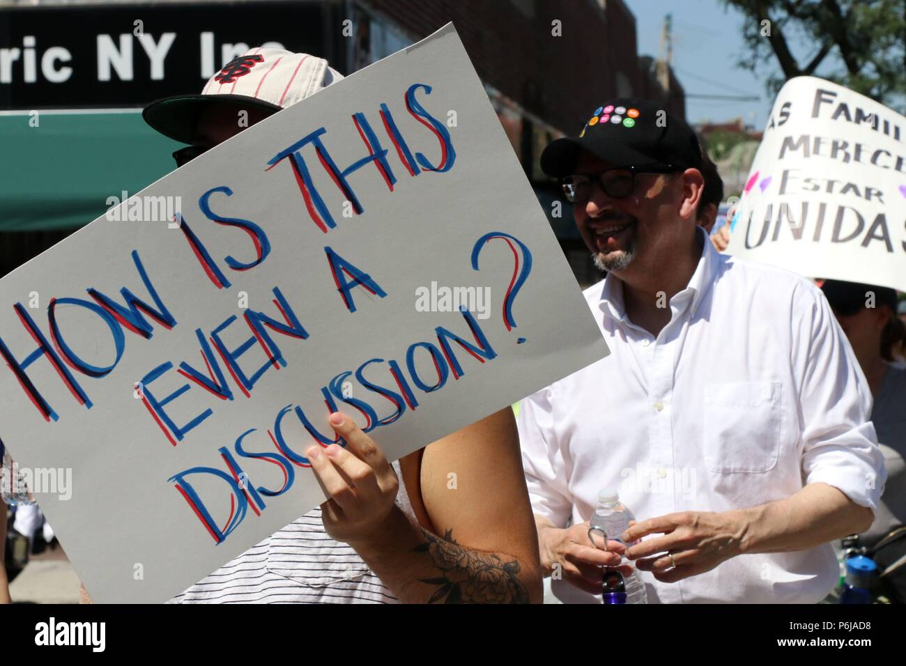 New York, NY USA. 30th. Jun, 2018. The End Family Separation NYC Rally ...