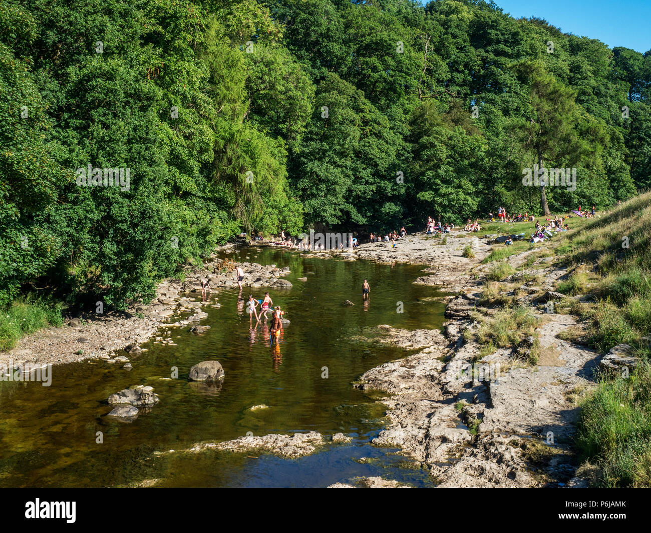 River ribble swimming hi-res stock photography and images - Alamy