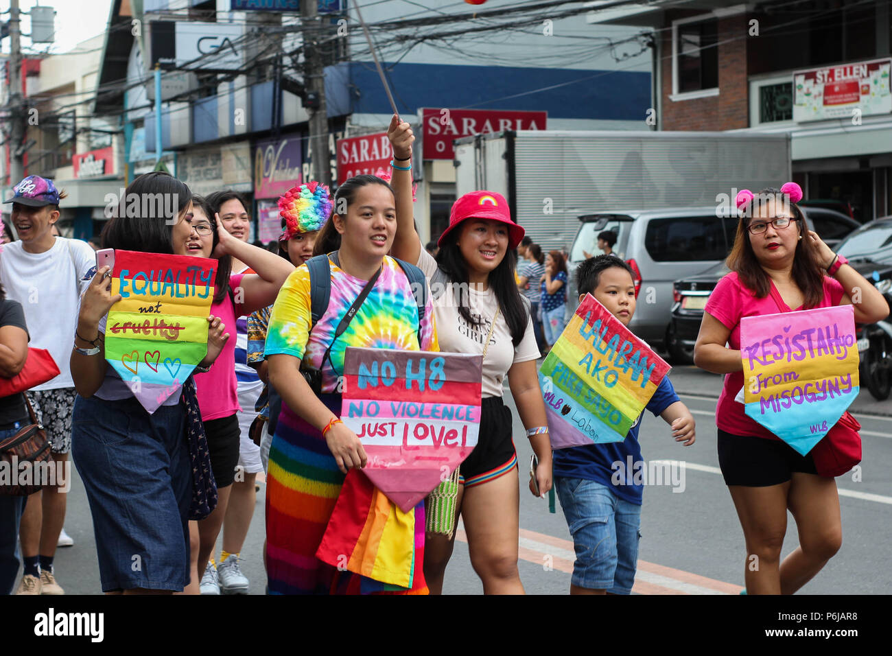 Gay parade children hi-res stock photography and images - Alamy