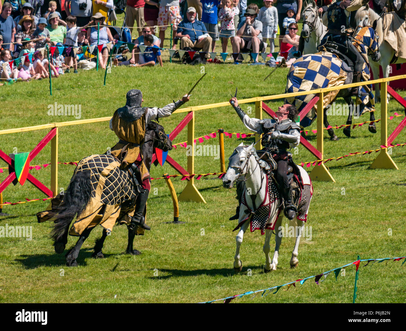 Jousting and Medieval Fair at Linlithgow Palace, Linlithgow, Scotland ...