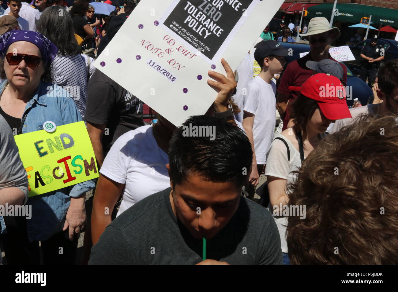 New York City, New York, USA. 30th June, 2018. The End Family ...