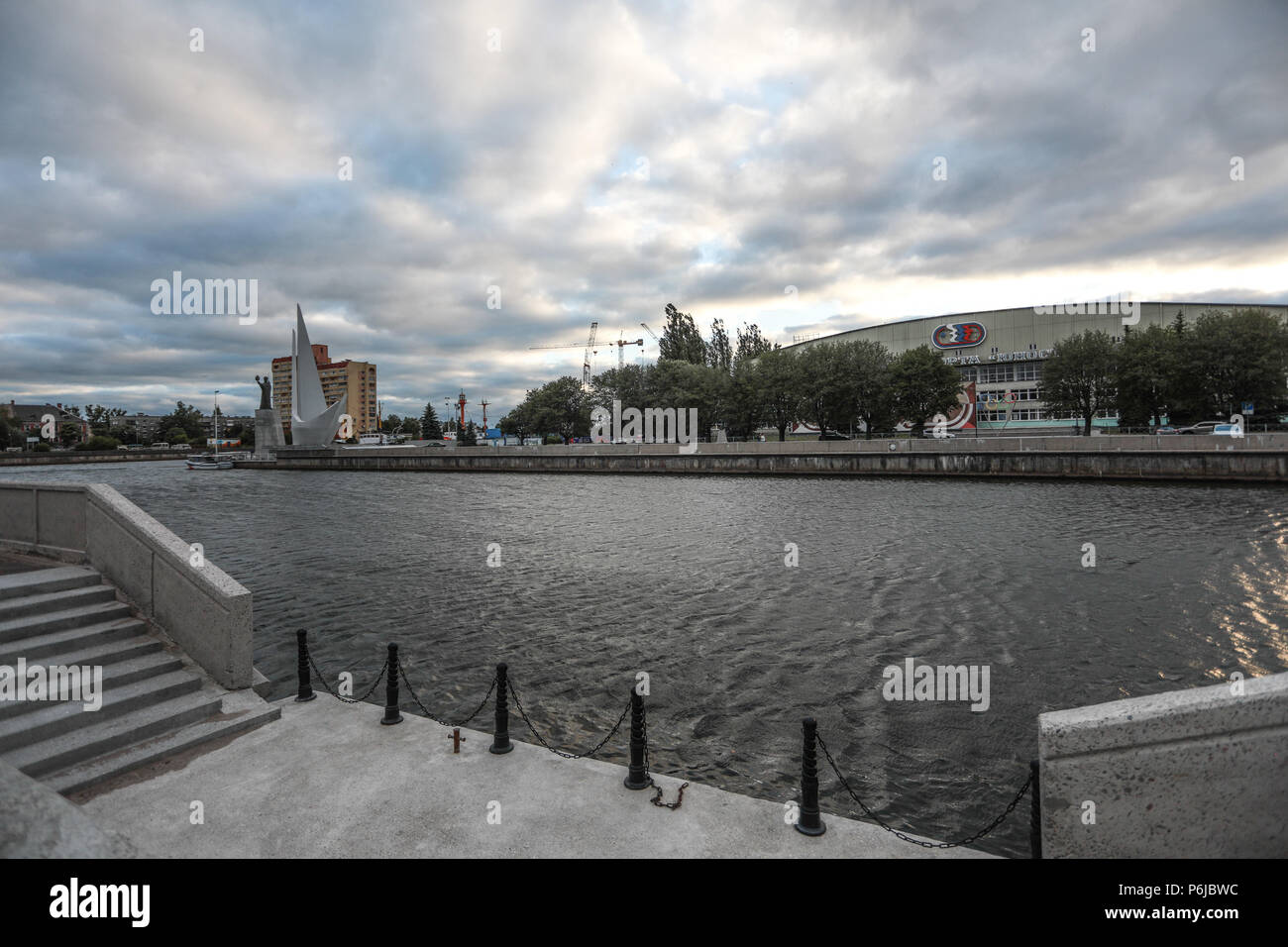 KALININGRADO, OK - 29.06.2018: GENERAL PHOTOS KALININGRAD 2018 - River ...