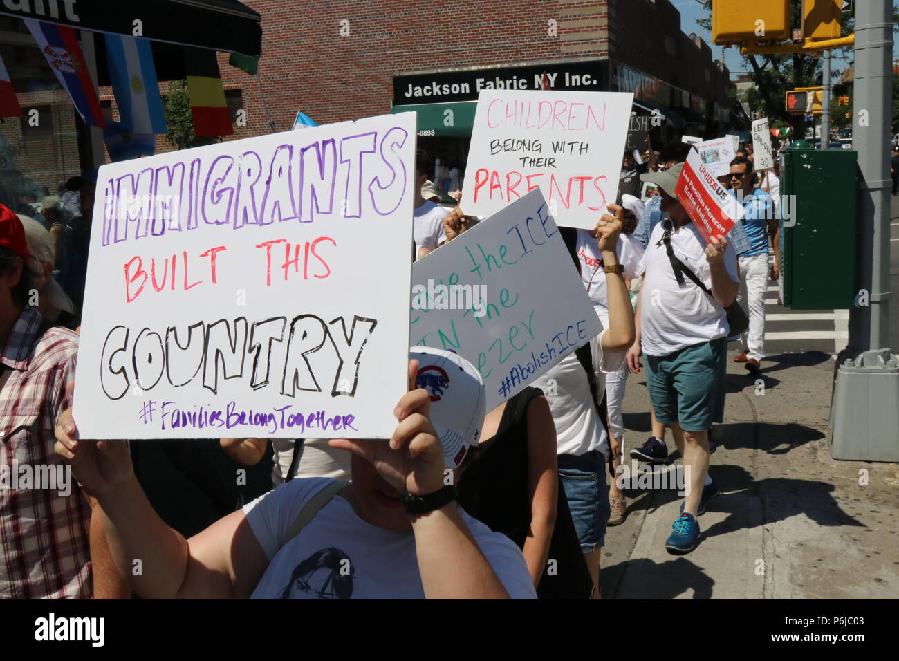 New York City, New York, USA. 30th June, 2018. The End Family ...