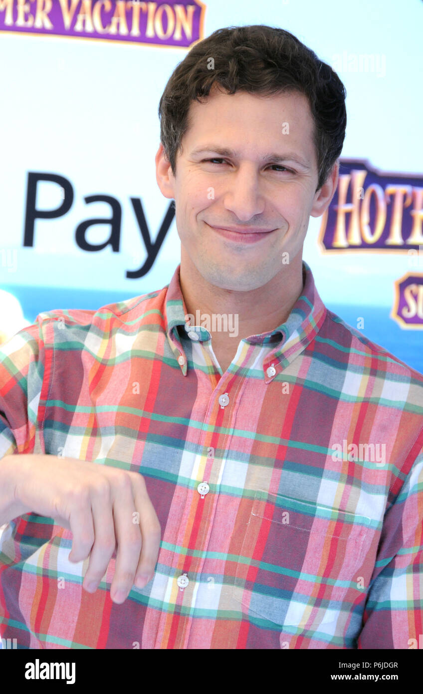 Los Angeles, USA. 30th Jun, 2018. Actor Andy Samberg attends the World ...