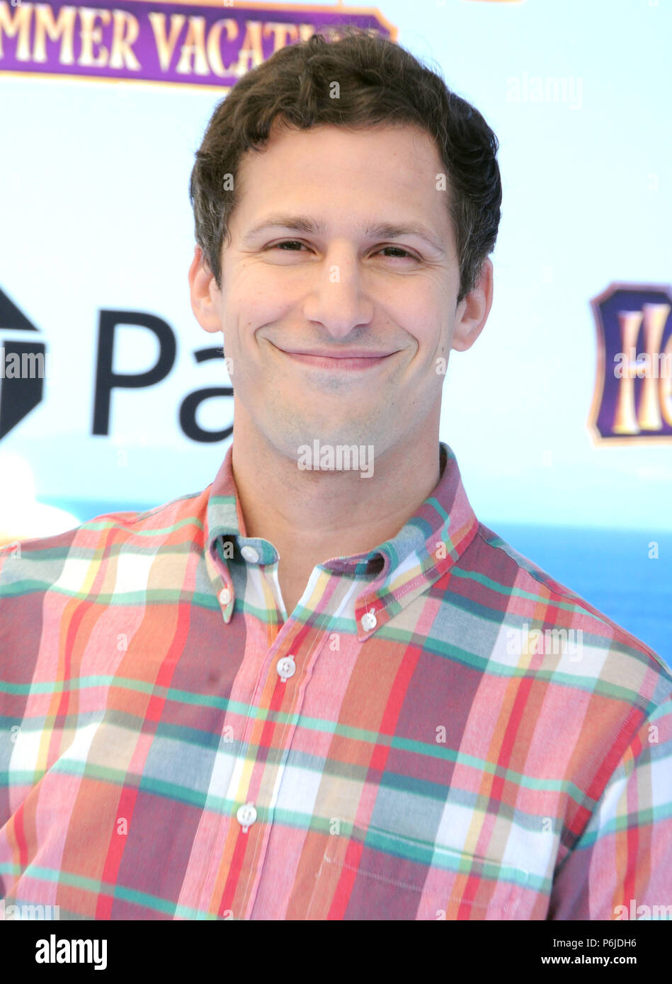 Los Angeles, USA. 30th Jun, 2018. Actor Andy Samberg attends the World ...