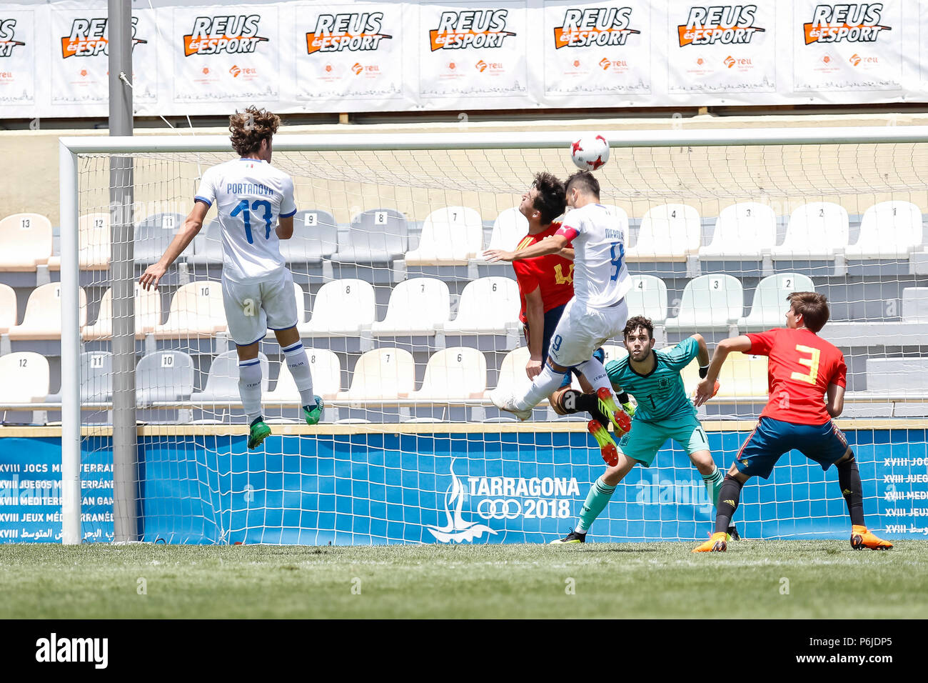 Reus, Tarragona, Spain. 30th June, 2018. Football match between Spain ...