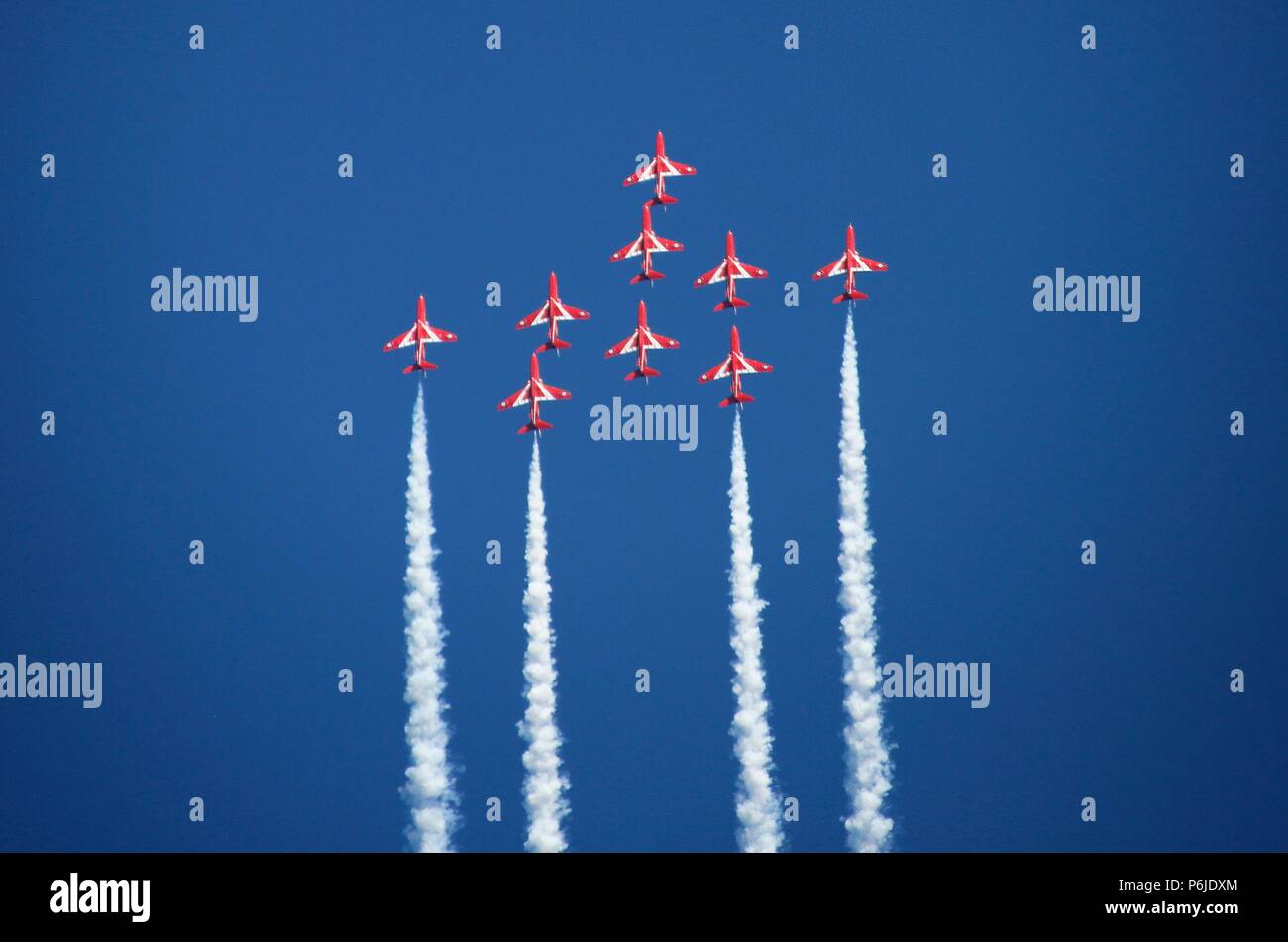 Llandudno, Wales. 30th Jun, 2018. Air Displays for Armed Forces day ...