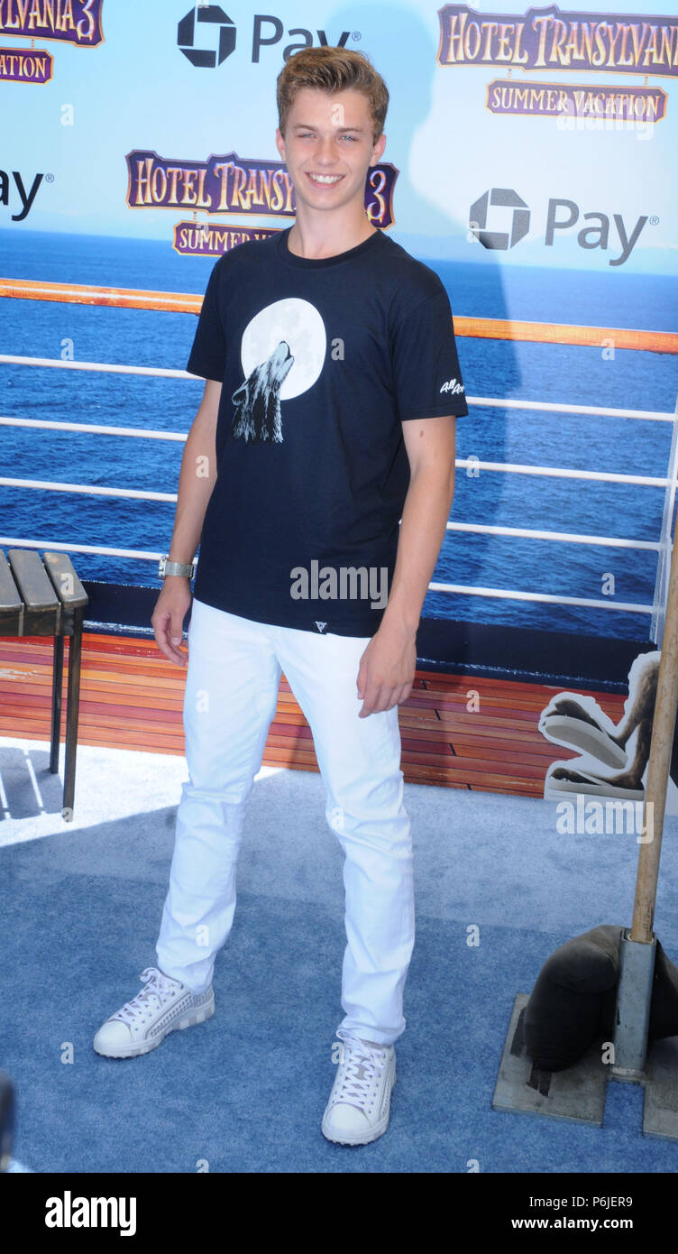 Los Angeles, USA. 30th Jun, 2018. Actor Jacob Hopkins attends the World ...