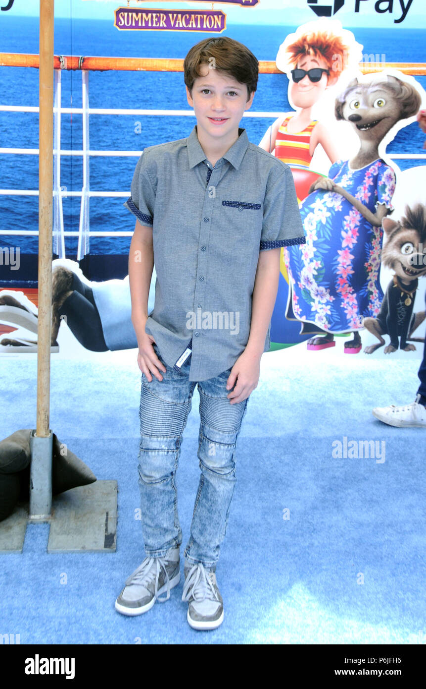 Los Angeles, USA. 30th Jun, 2018. Actor Gabriel Bateman attends the ...