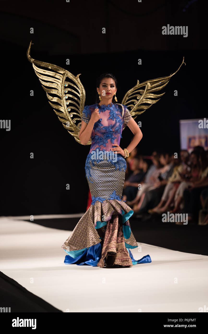 London, UK, 30 June 2018. The official opening catwalk of Pakistan ...