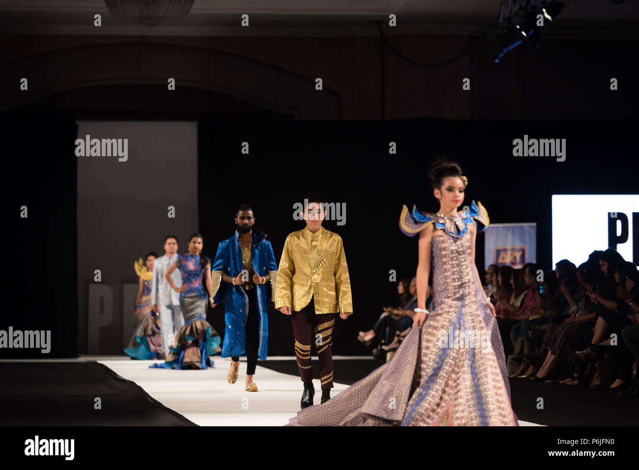 London, UK, 30 June 2018. The official opening catwalk of Pakistan ...